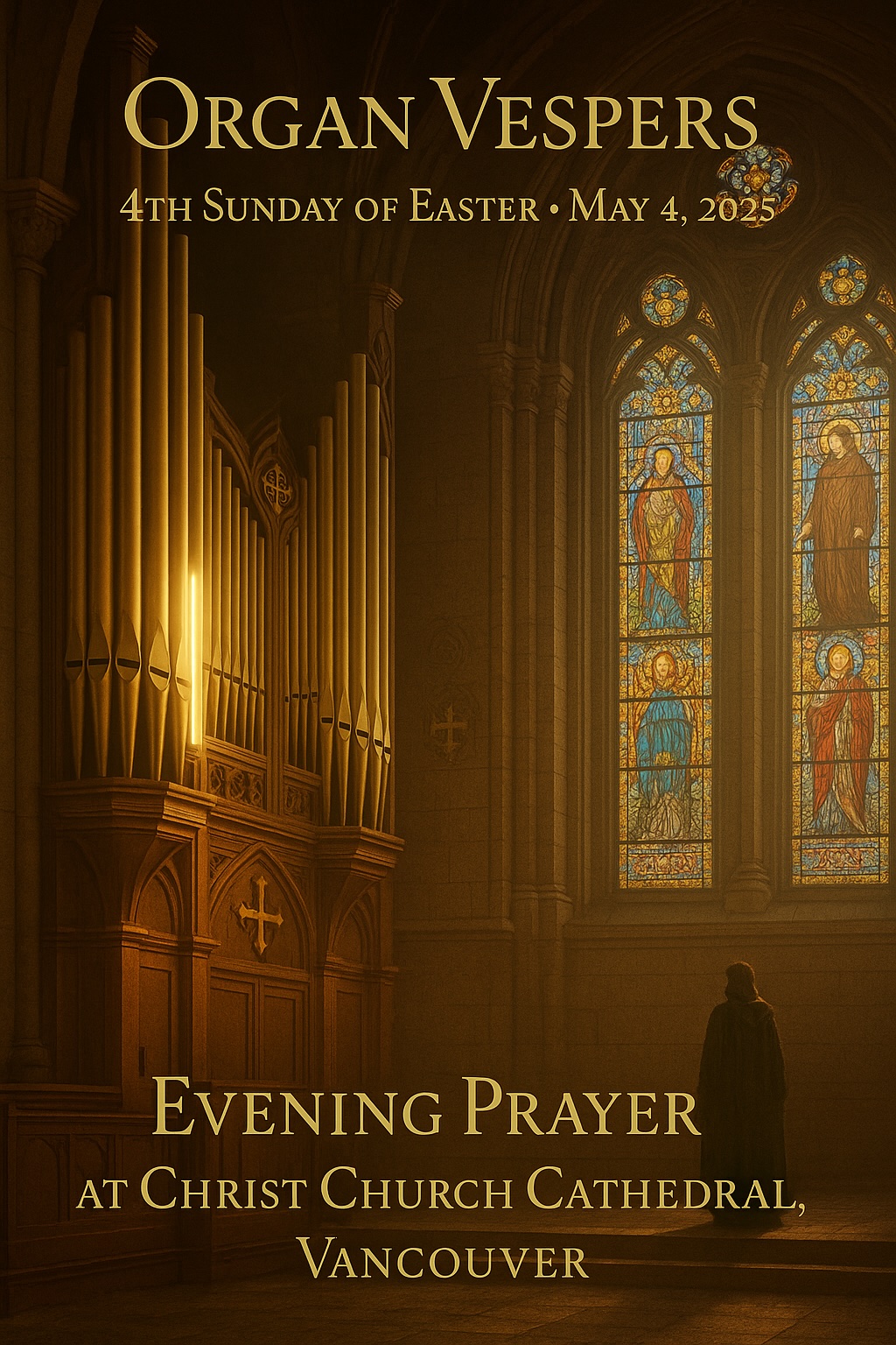 May the 4th be with you Organ Vespers | Cathedral Music | Christ Church ...