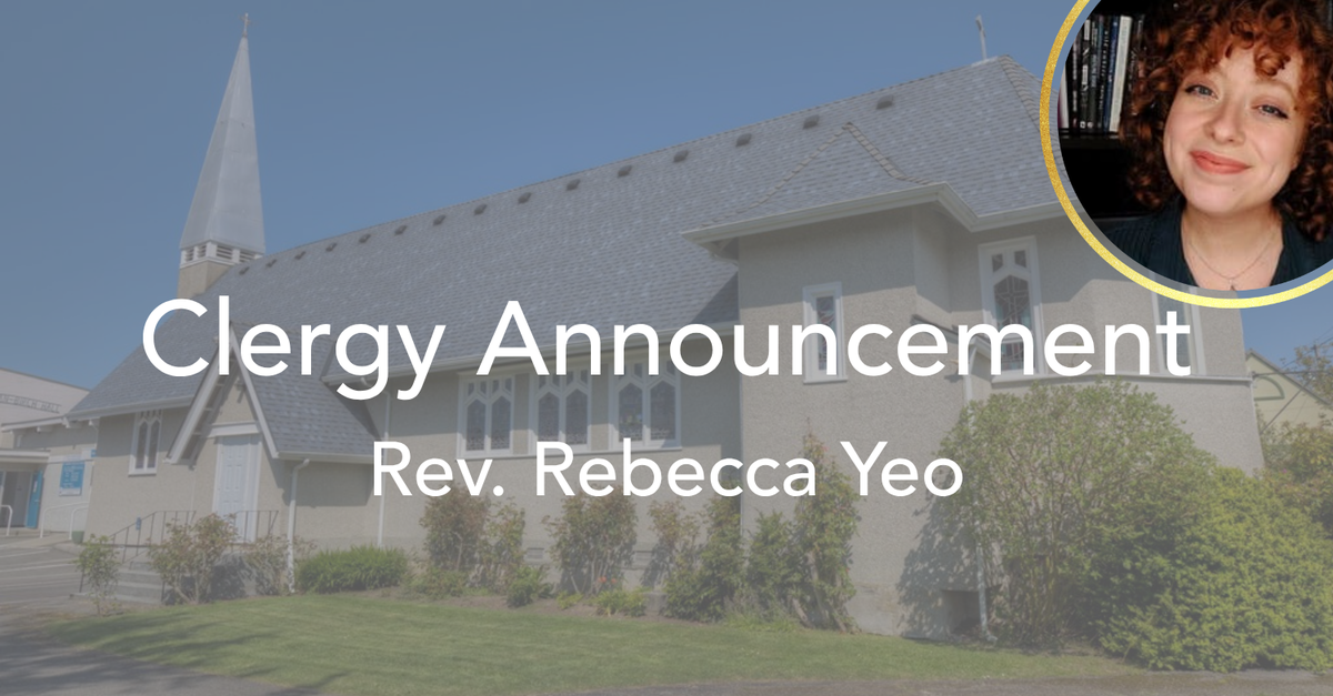 Welcome Rev. Rebecca Yeo | Our Community | St. Peter and St. Paul's ...
