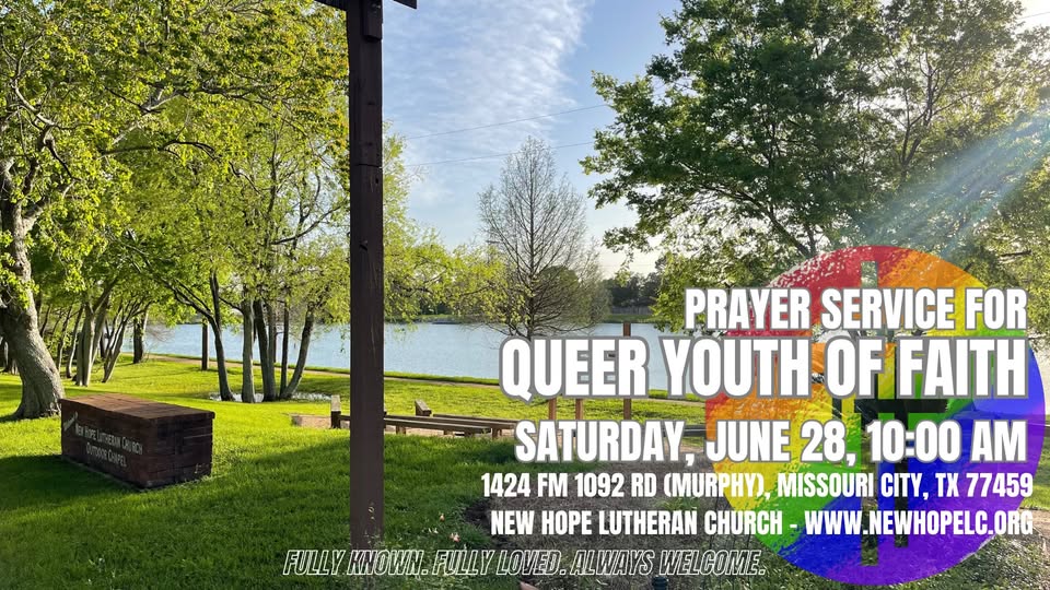 3rd Annual Queer Youth of Faith Prayer Service | Community | Christ The ...