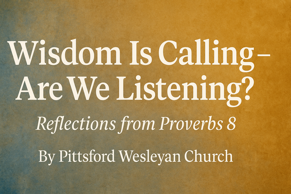 Blog | Pittsford Wesleyan Church