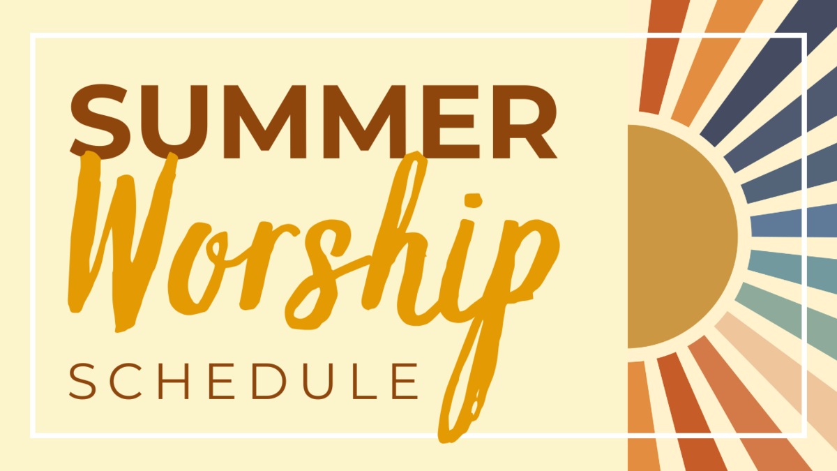 Summer Worship Schedule | St. Catherine's Church