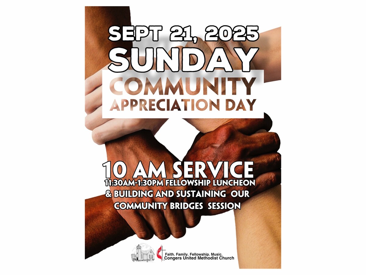 Community Appreciation Day | Congers United Methodist Church