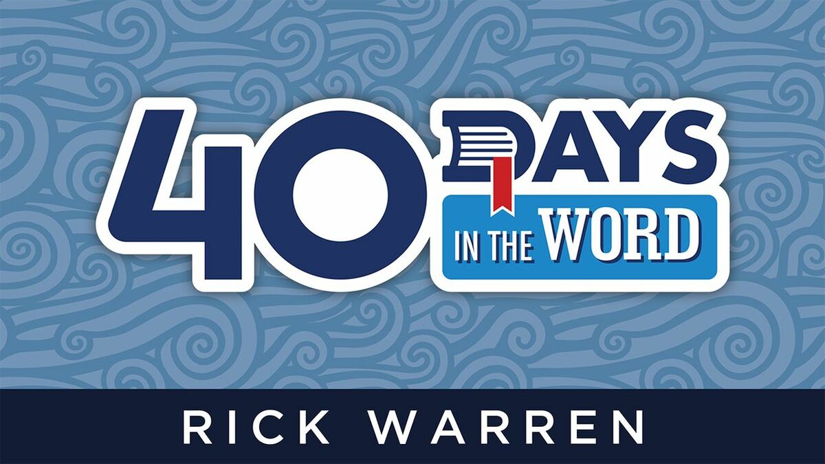 40 Days In The Word | Trinity Baptist Church