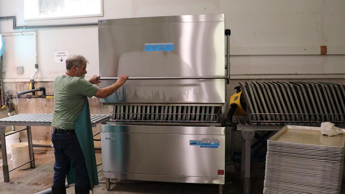 New Panwasher installed and working great! | Fraser Valley Gleaners Society