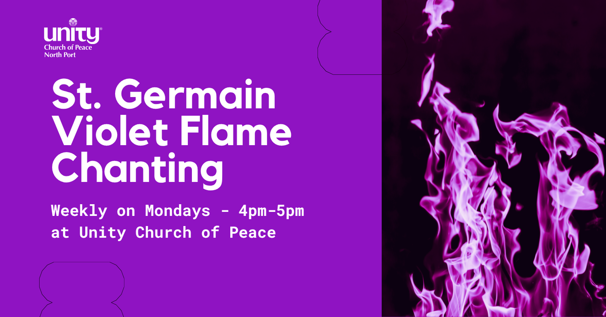 St. Germain Violet Flame Chanting | Unity Church of Peace