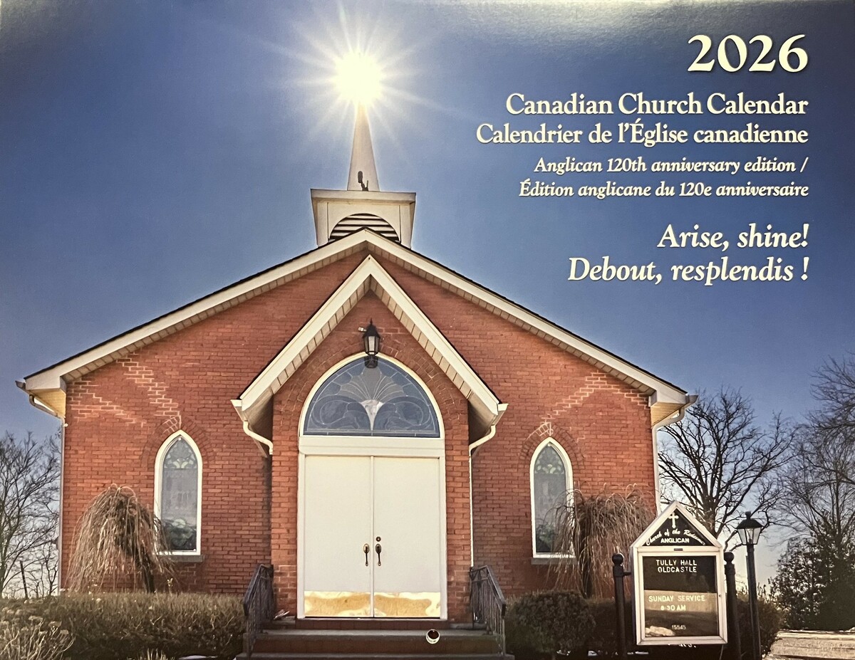 Anglican Church Calendars | All Saints' Anglican Cathedral