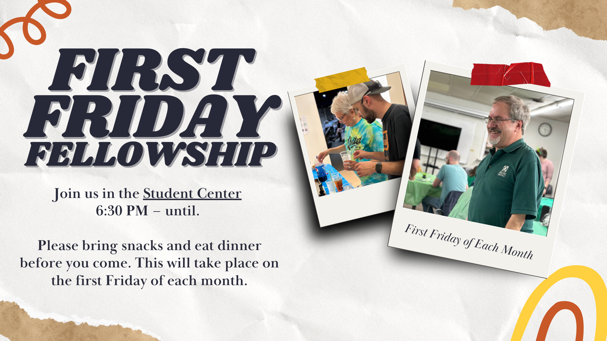 First Friday Fellowship | Trading Ford Baptist Church