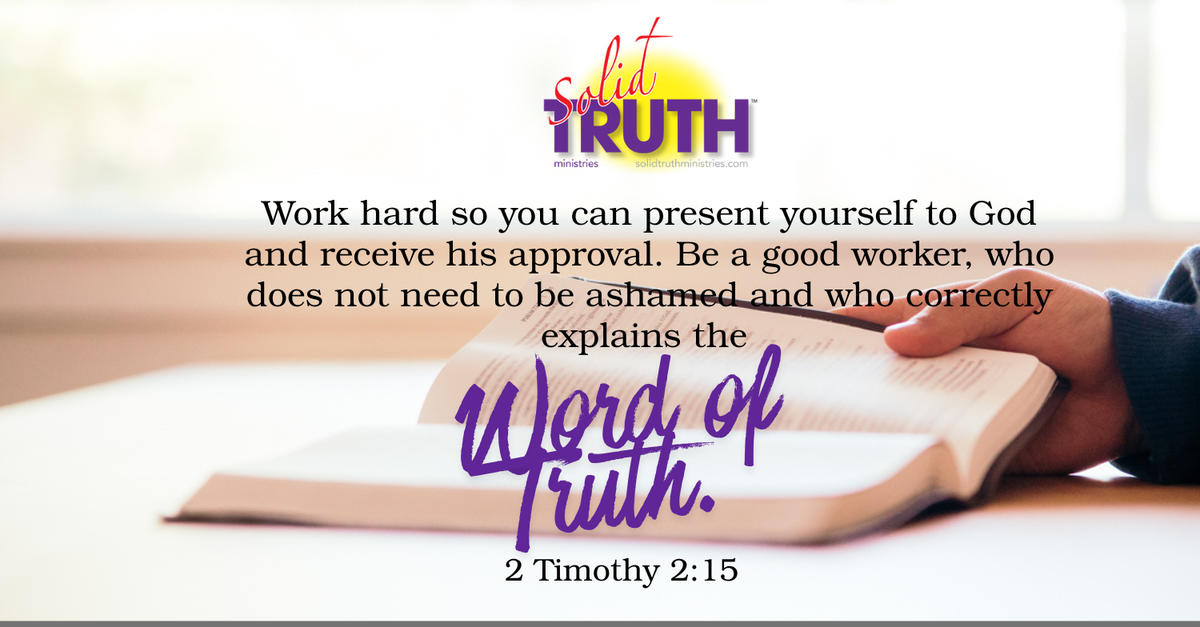 Blog | Solid Truth Ministries