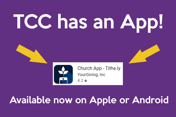 TCC has a Church App! | Trinitarian Congregational Church