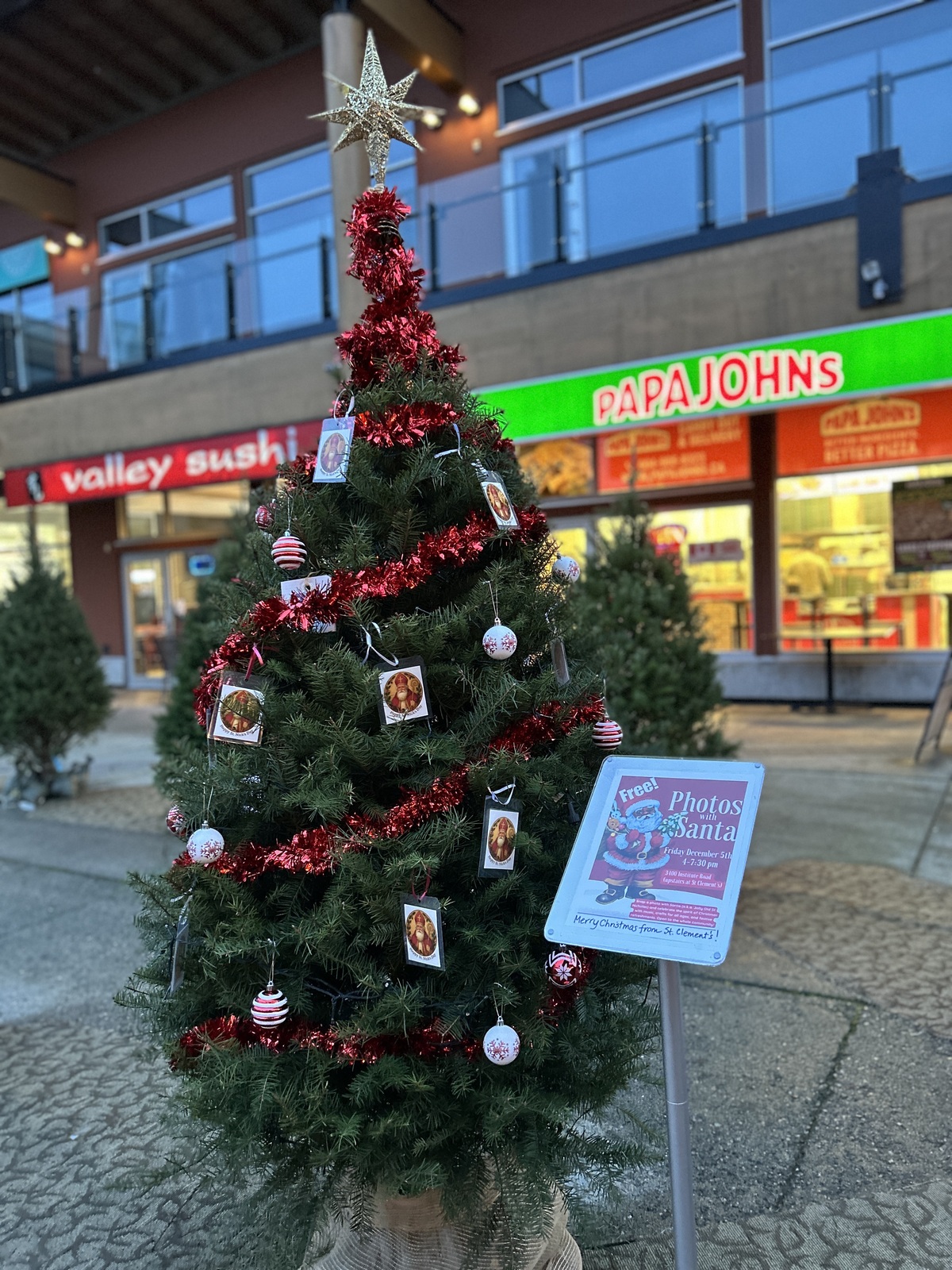 Visit our St. Nick tree | Local action | St. Clement's Anglican Church