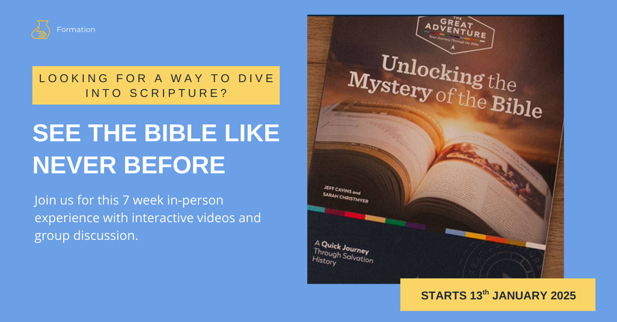 Unlocking the Mystery of the Bible (Jan 2026) | St Declan's Catholic Church