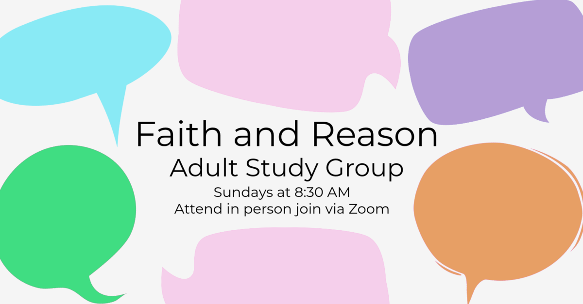 Faith and Reason Study Group | Adult Ministries | Heart of Longmont UMC