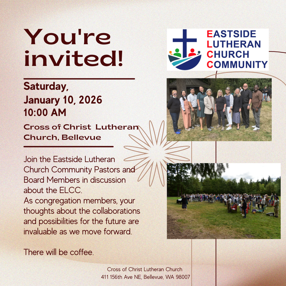 Eastside Lutheran Church Community Public Meeting | Saint Andrew's ...