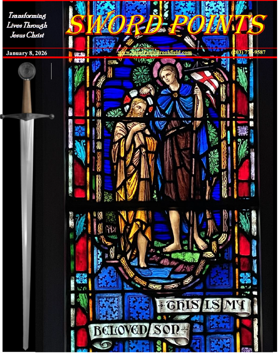 St. Paul's Sword Points for January 8, 2026 | St. Paul's Parish