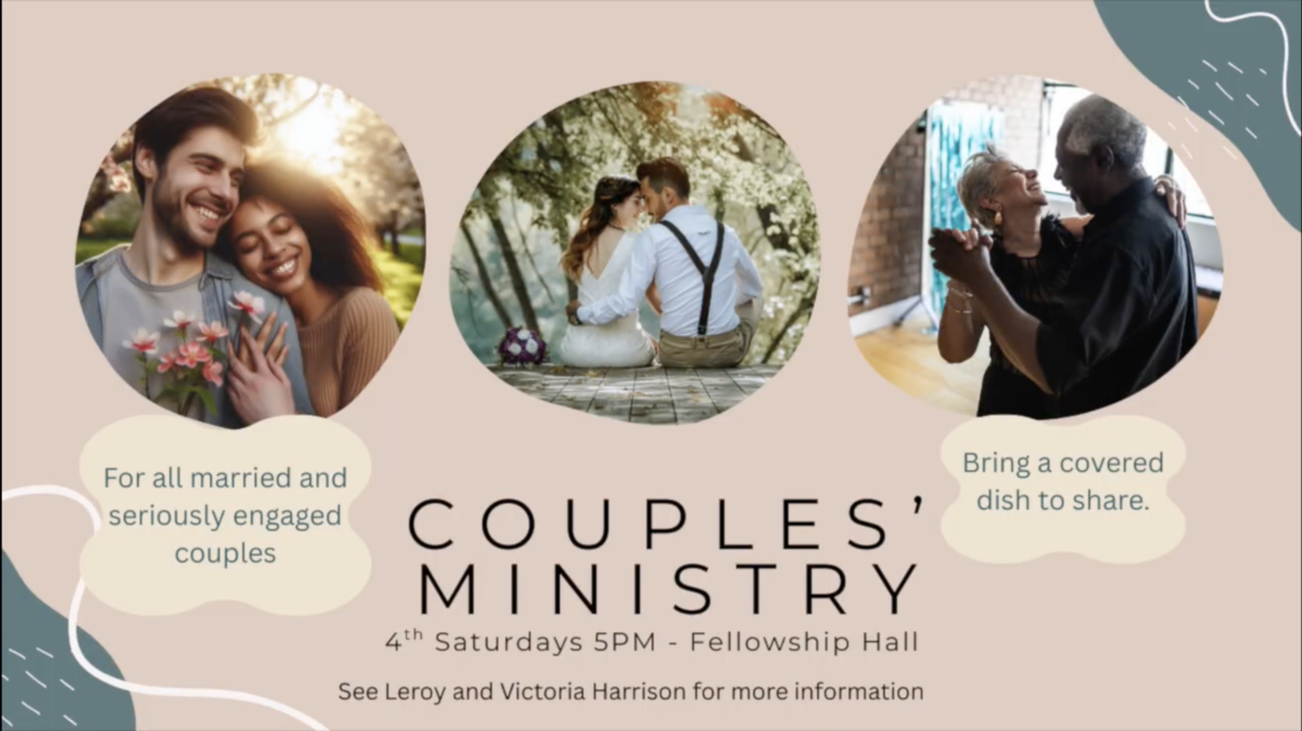 Cancelled: Couple's Ministry | Couples Ministry | Ebenezer Baptist Church