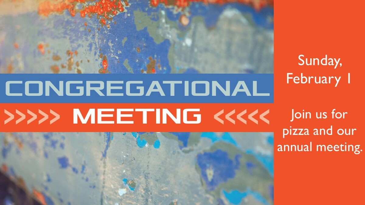 Congregational Meeting Rescheduled to 2/1/26. | New Life Church