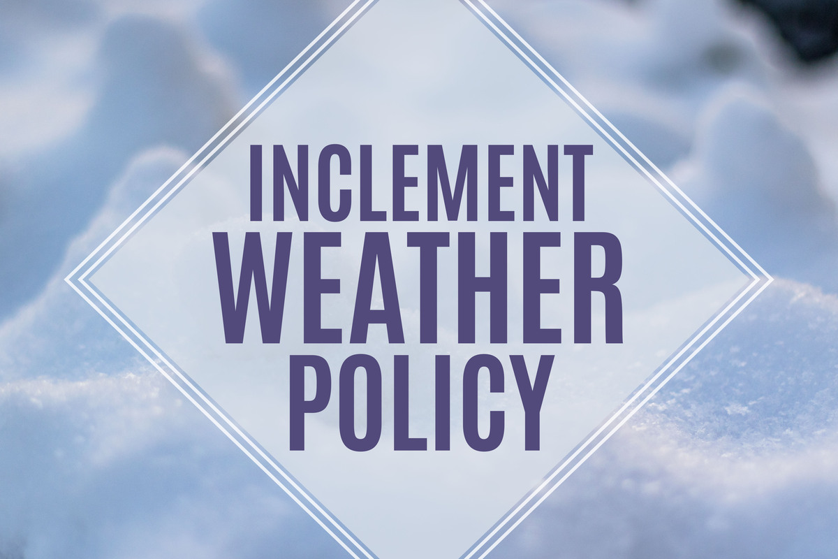 Inclement Weather Policy | Aynor Methodist Church
