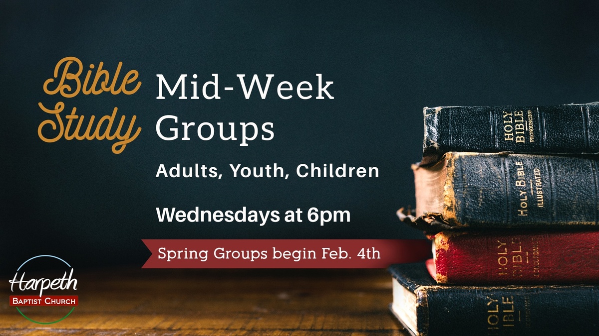 Mid-Week Bible Study Groups | Adults | Harpeth Baptist Church