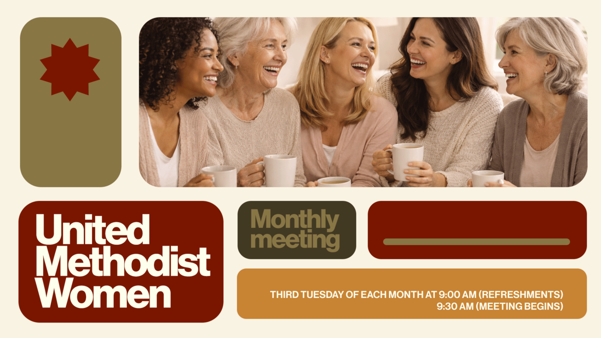 United Methodist Women Monthly Meeting | Adult | McPherson First United ...