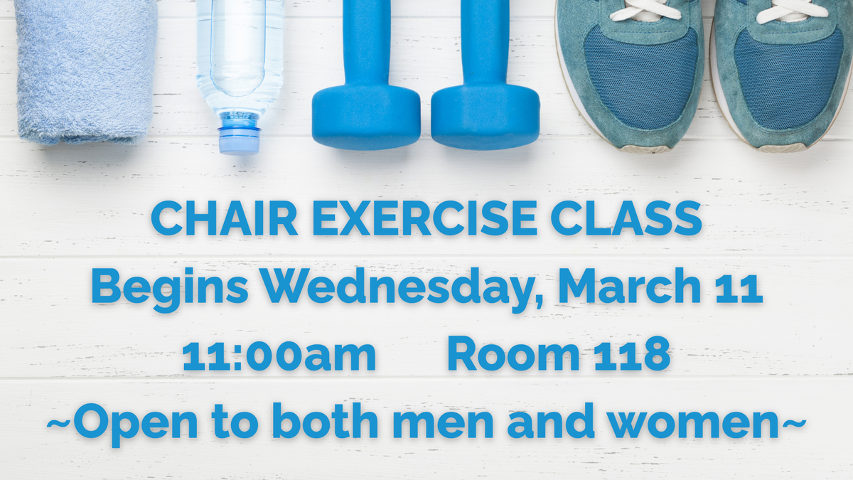 Chair Exercise Class | First Christian Church